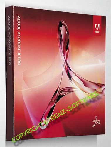Adobe Acrobat 10 Pro Deutsch Windows DVD Incl MwSt 
